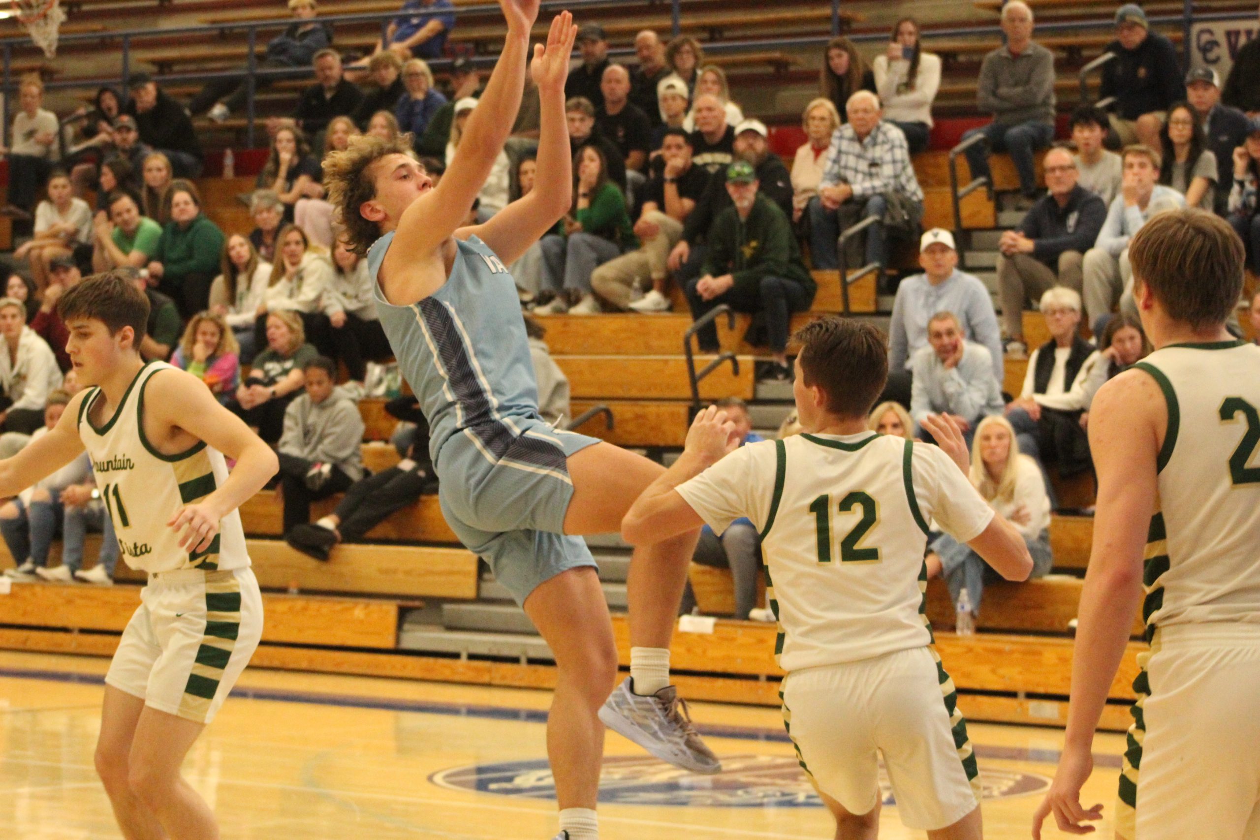 Scherer Sensational in Rematch with Mountain Vista – Basketball Colorado