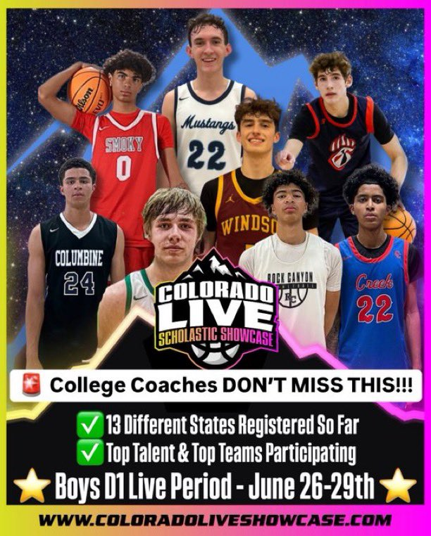 COLORADO LIVE 2025 Games to See – Basketball Colorado